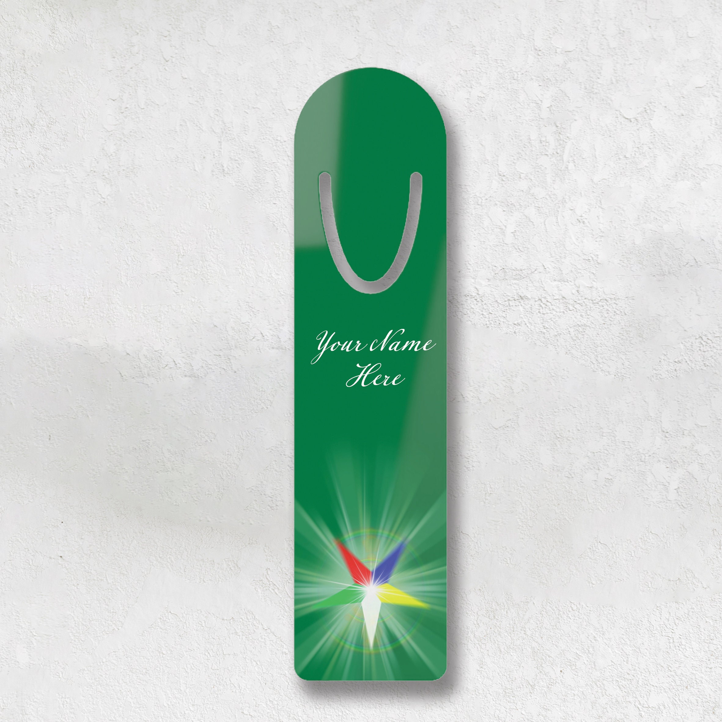 Personalized Star Bookmark, OES Design for Book Lovers, Order of the ...