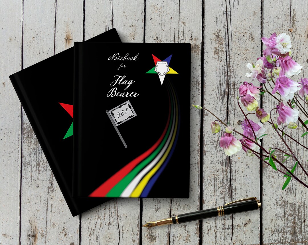OES Flag Bearer Notebook: Eastern Star Member Gift - Etsy