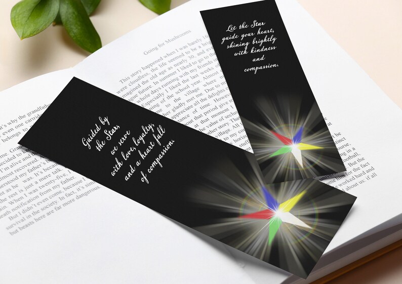 Eastern Star Bookmarks: Inspirational Quotes, OES Gift (digital ...