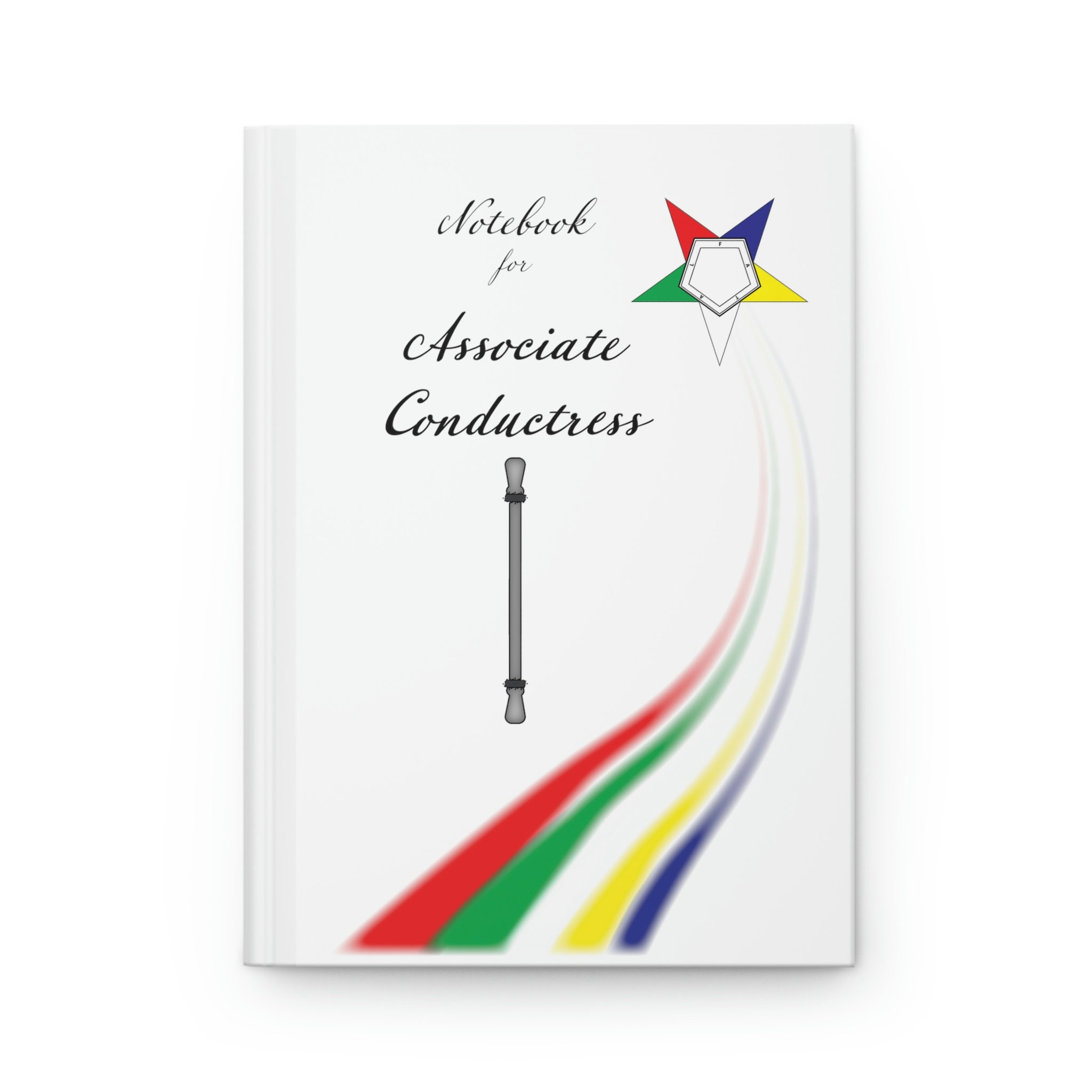 Notebook for Associate Conductress, Order of the Eastern Star, OES ...
