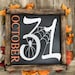Halloween Sign Framed 3D Halloween Sign Framed October 31 - Etsy