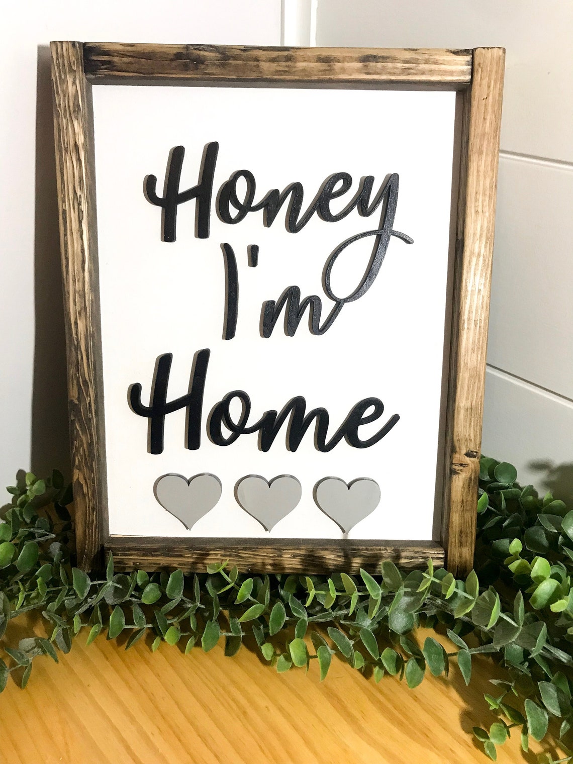 Honey Im Home Signim Home Sign 3d Honey Home Sign - Etsy