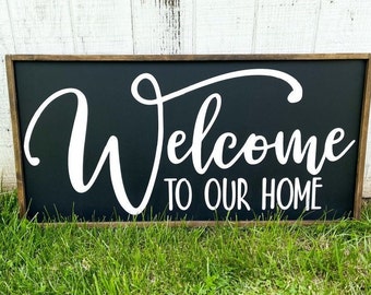 Welcome Sign Frame | Etsy
