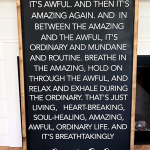 Home Decor Life is Amazing and Then It’s Awful Sign Llife is Amazing ...