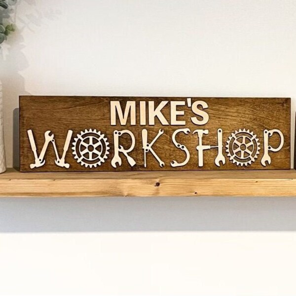 Wood Garage Sign - Etsy