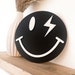 Retro Smiley Sign Groovy Sign Happy Sign Wood Dorm Decor Smiley Face ...