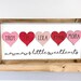 Grandmas Sweetheartsour Little Sweethearts Sign Valentine Day Gift 3d ...