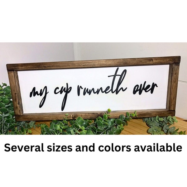 My Cup Runneth Over - Etsy