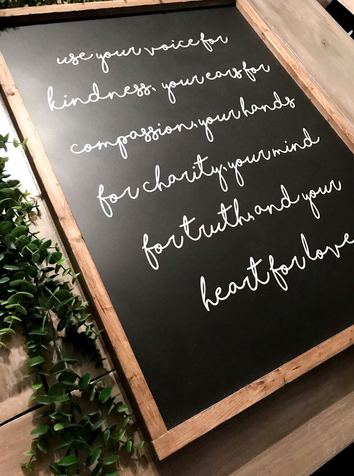 Use Your Voice for Kindness Sign Sign of Voice of Kindness | Etsy