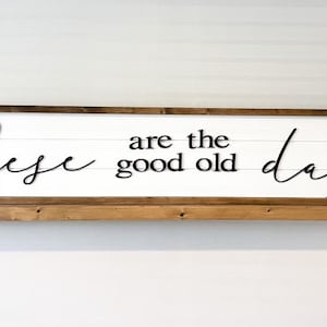 Shiplap Wall Decor |home Decor Farmhouse Sign 3D |these Are the Good ...