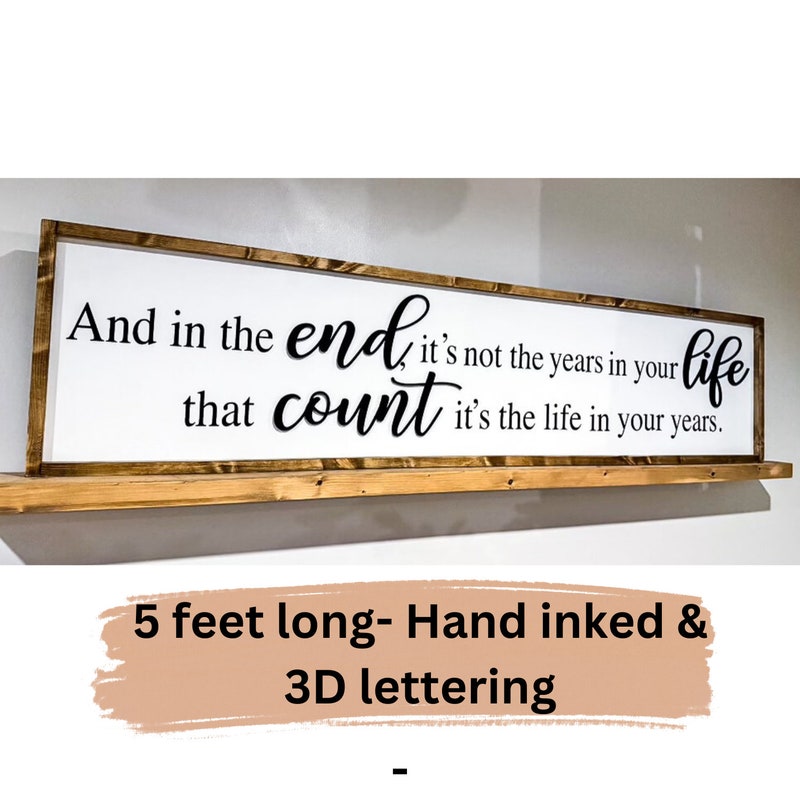 3d Custom Wood Quote Sign - Etsy