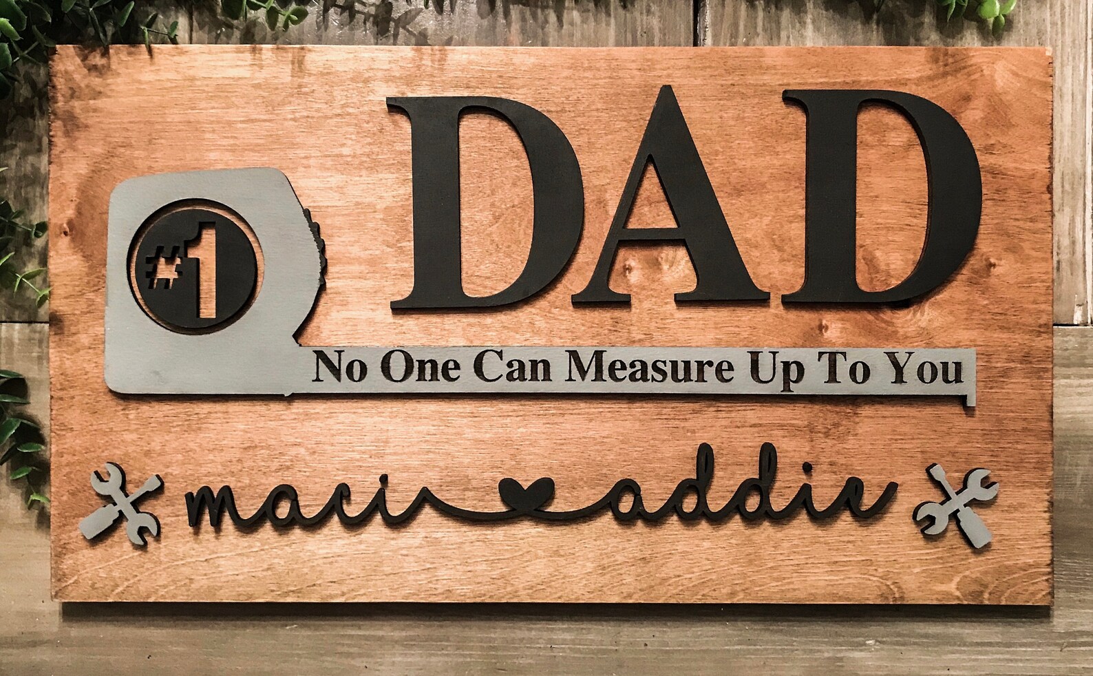 Gift for Dad No One Measures Up Gift for Husband Grandpa - Etsy
