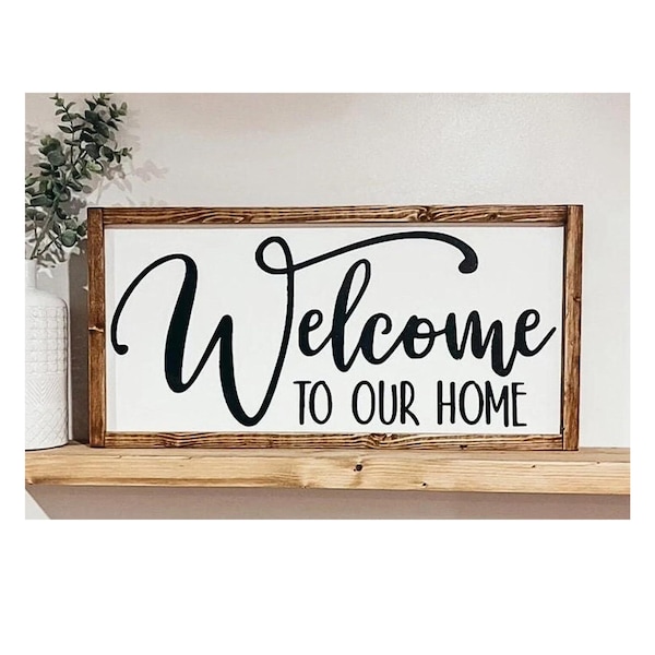 Welcome Home Sign - Etsy