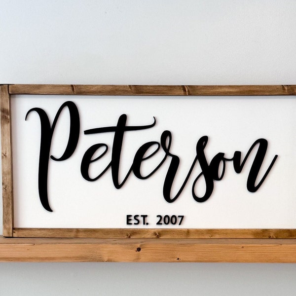 Established Sign - Etsy