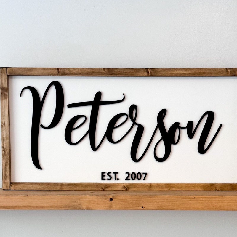 Established Sign - Etsy