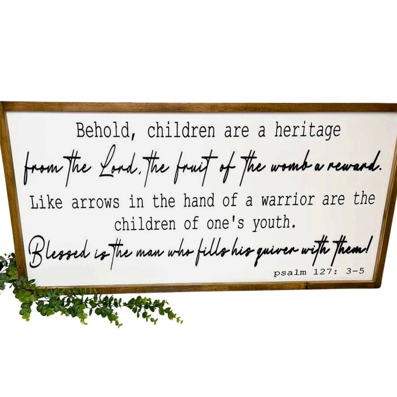 Psalms 127 3 - Etsy