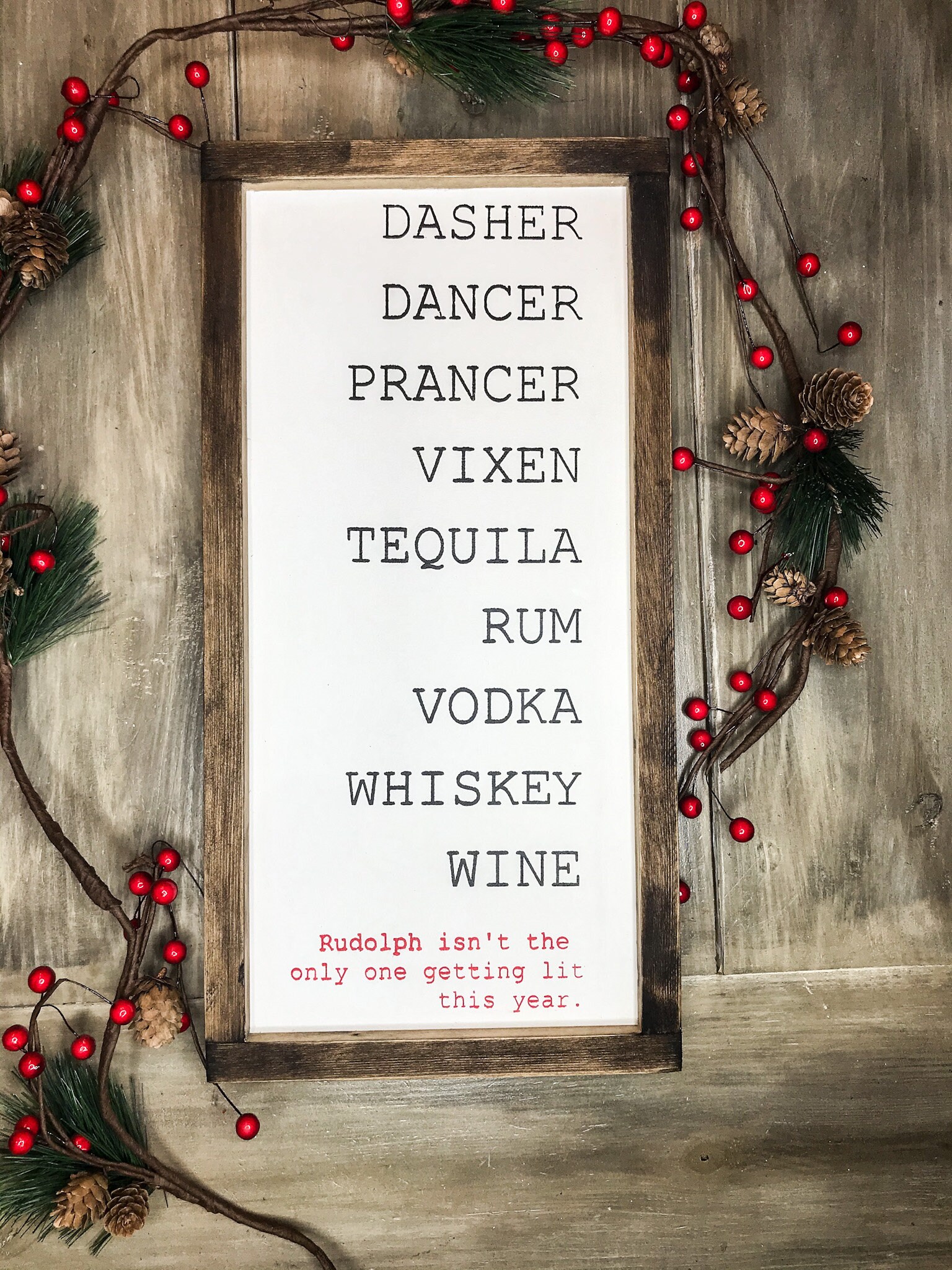 Reindeer Signrudolph Signrudolph Isnt the Only One Getting | Etsy