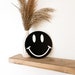 Retro Smiley Face Signgroovy Signhappy Sign Wood Dorm Decor Smiley ...