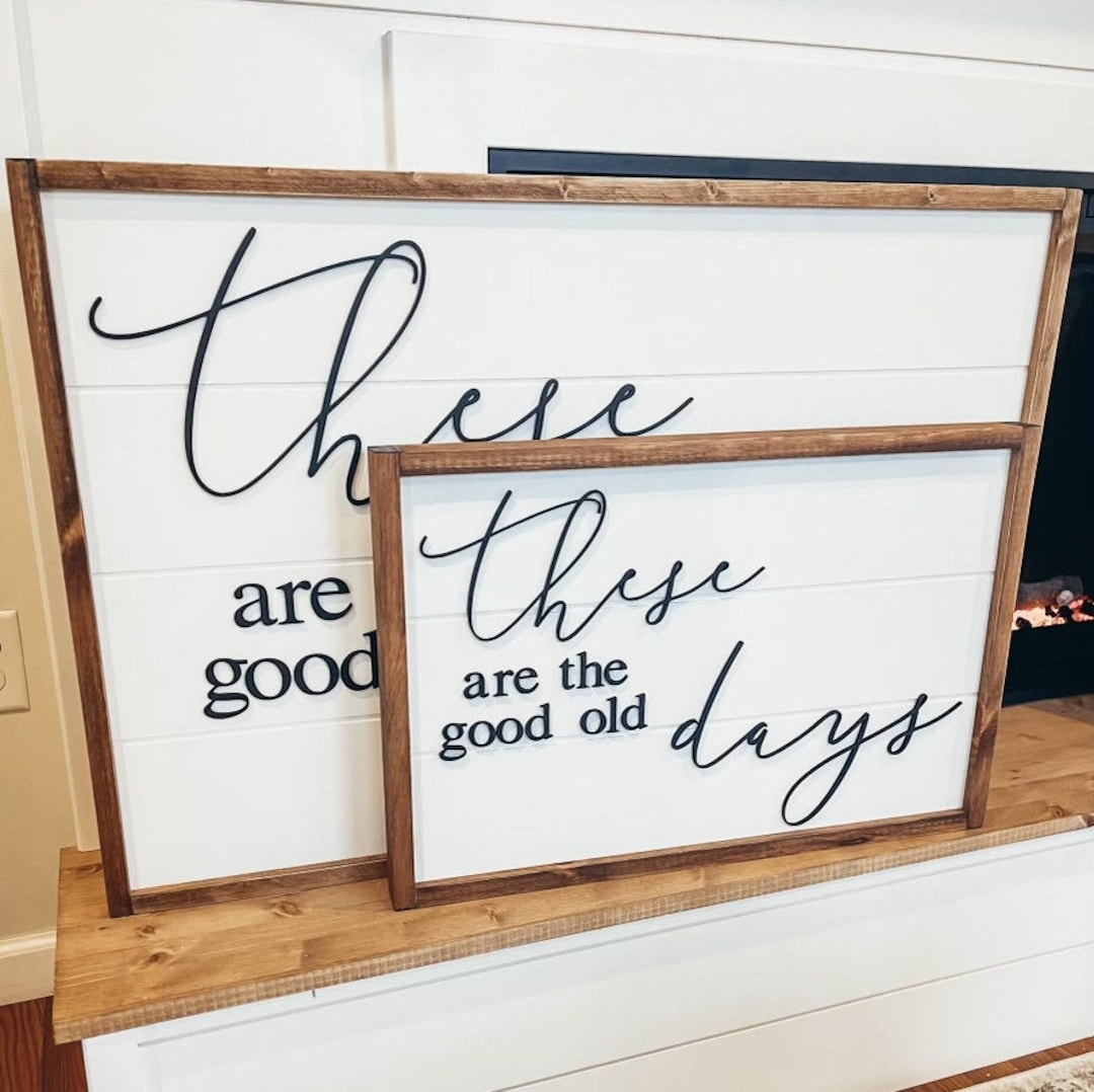 Home Decor Modern Living Sign 3D | Farmhouse Housewarming Gift 3D ...