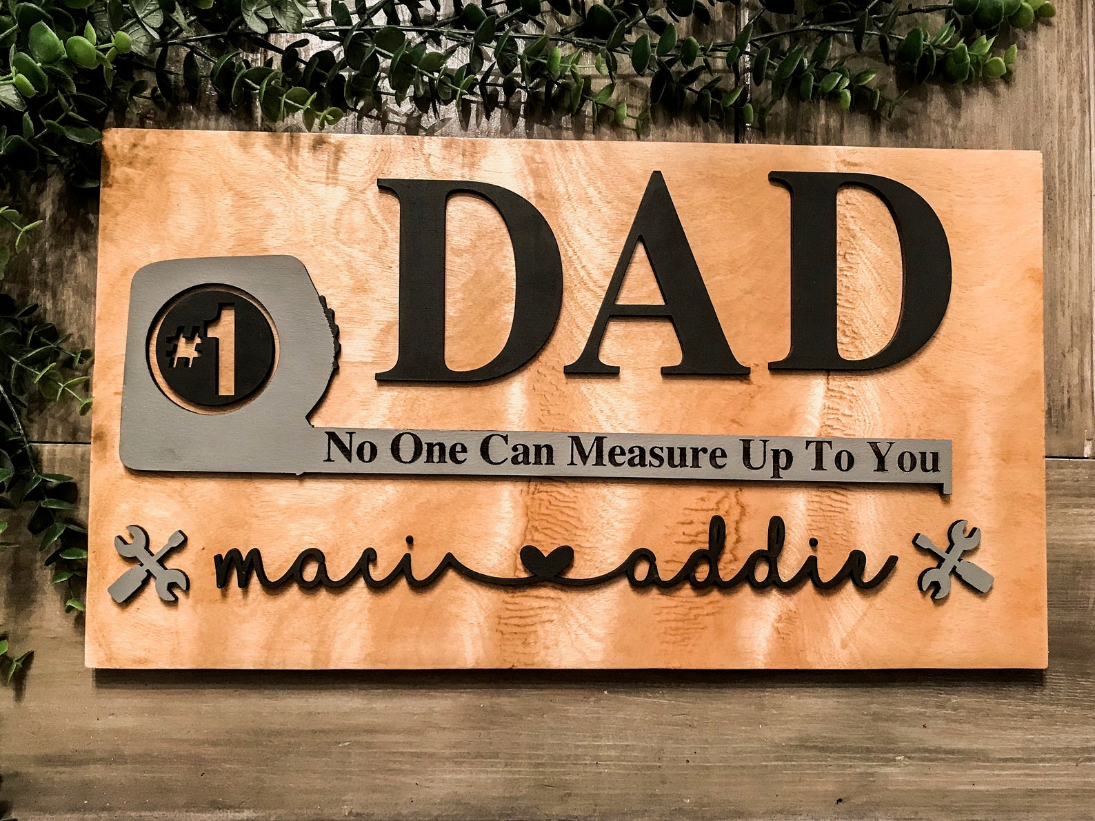 Gift for Dad No One Measures Up Gift for Husband Grandpa - Etsy