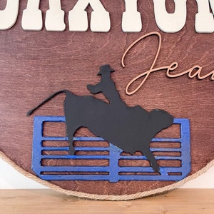 Rodeo Name Sign Roped Name Signname Sign 3dnursery Name - Etsy