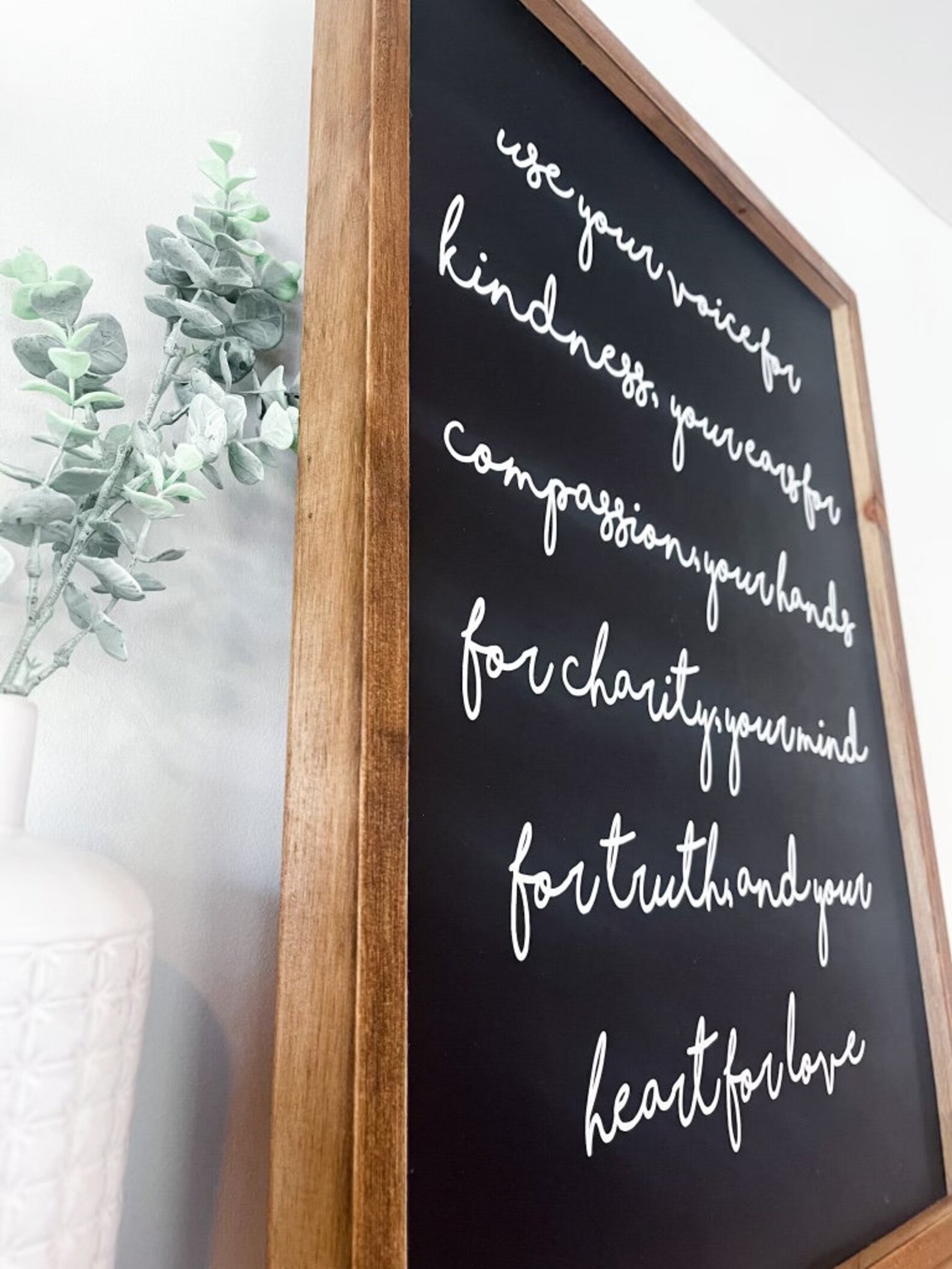 Use Your Voice for Kindness Sign Sign of Voice of Kindness - Etsy