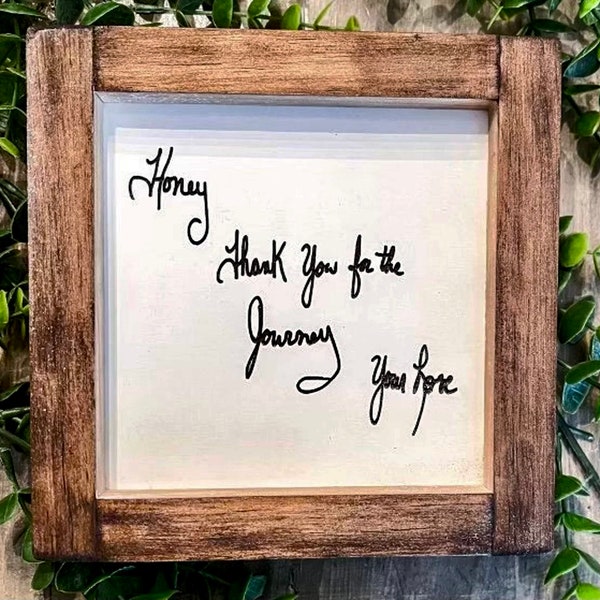 Handwritten Sign - Etsy