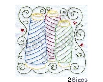 Thread embroidery | Etsy