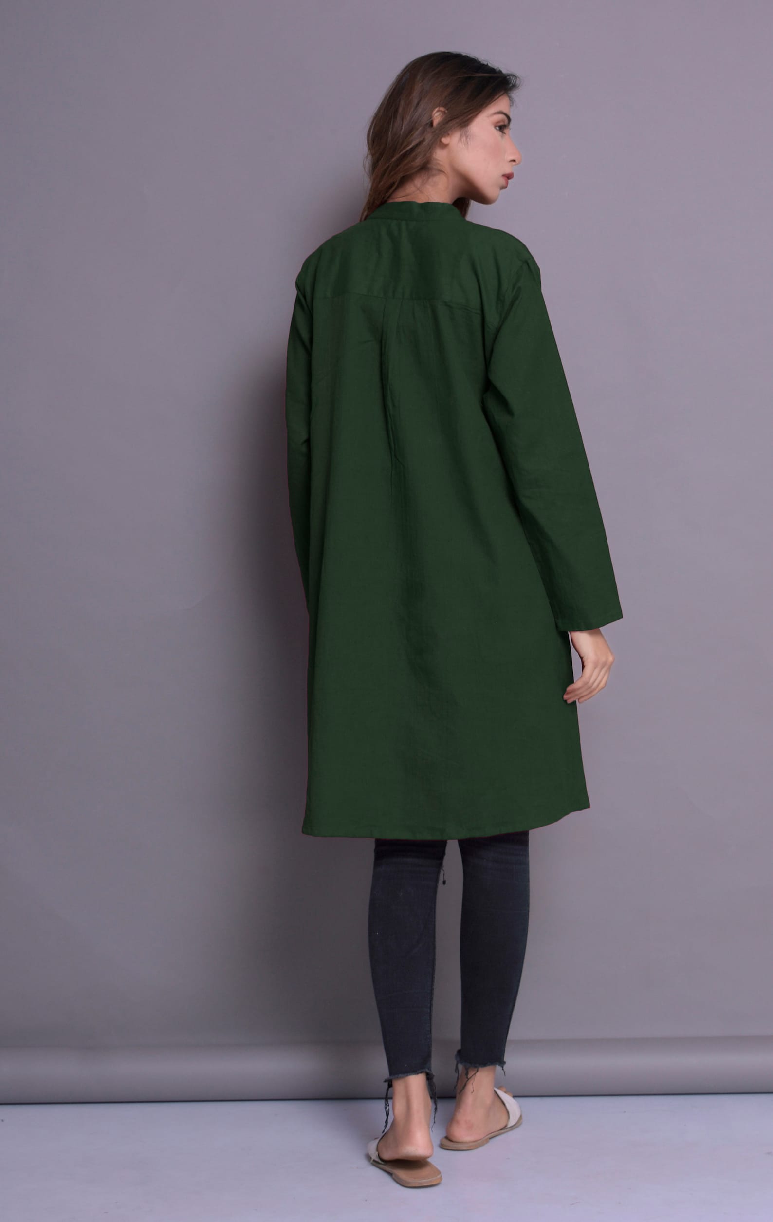 Long Indian Style Shirt for Women Indian Kurta Kurti for - Etsy