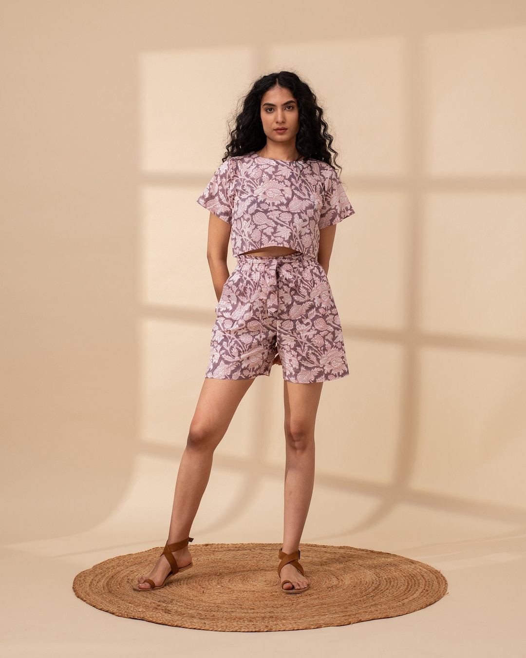 LINEN CROPPED TOP | Relaxed Fit Blouse | Summer Crop Top | Cropped ...