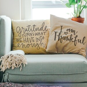 Gratitude Hand Lettering Calligraphy for THANKSGIVING DIGITAL - Etsy