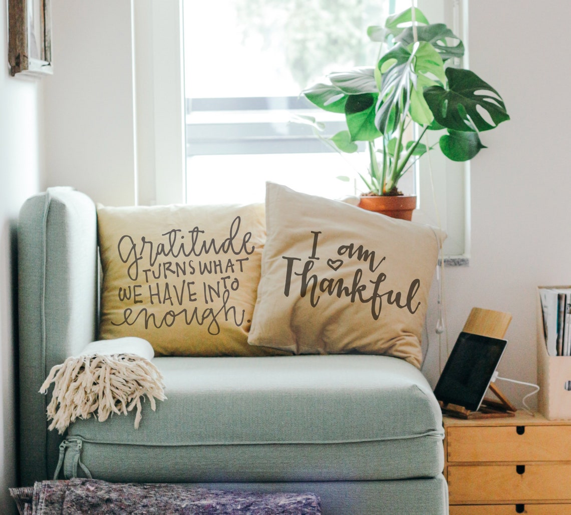 Gratitude Hand Lettering Calligraphy for THANKSGIVING DIGITAL - Etsy