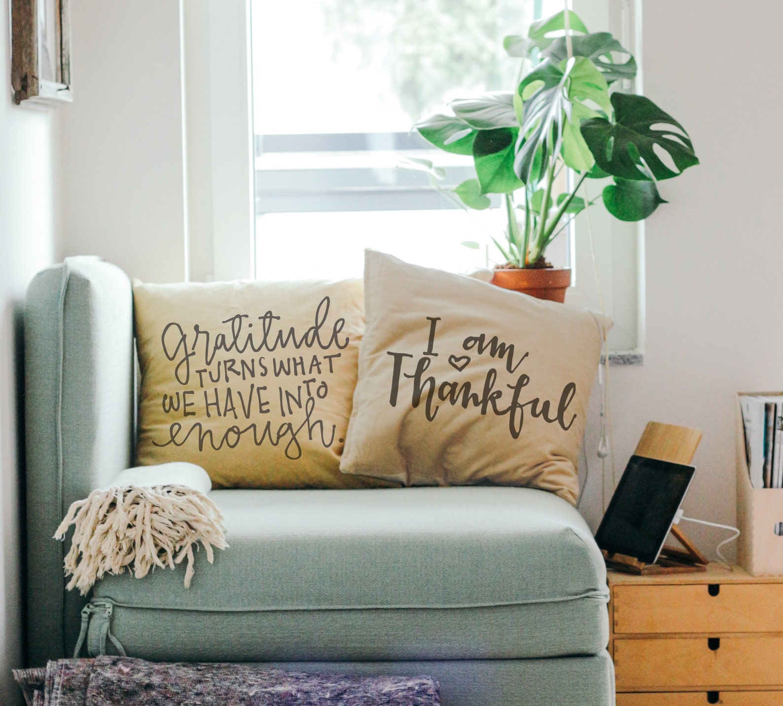 Gratitude Hand Lettering Calligraphy for THANKSGIVING DIGITAL - Etsy