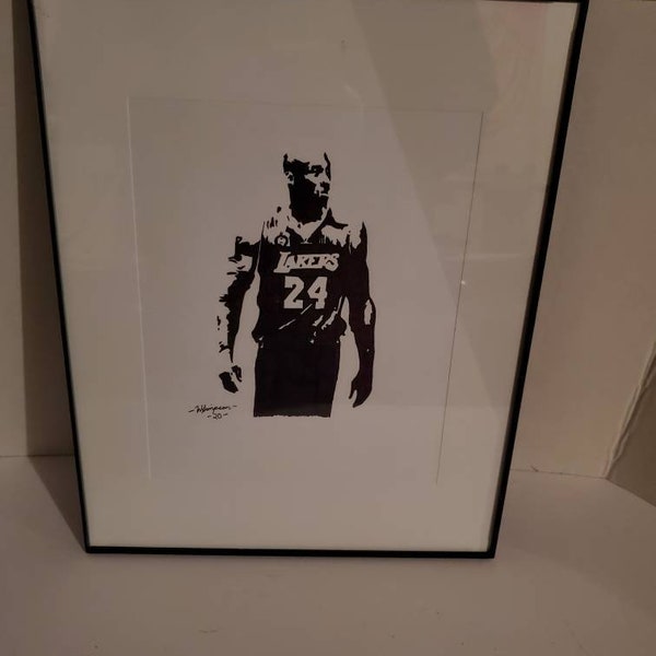 Kobe Bryant Vector - Etsy