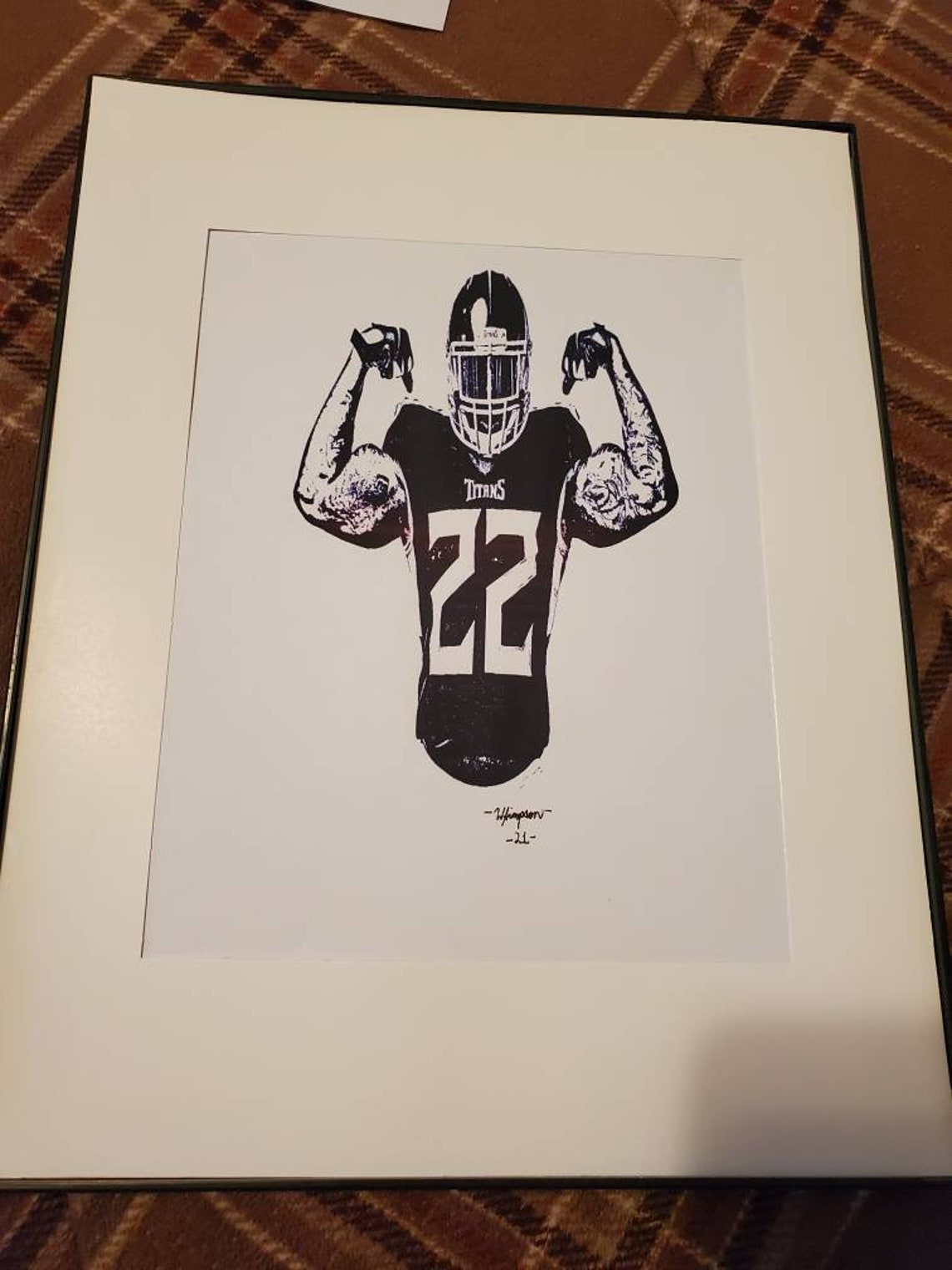Derrick Henry Vector Drawing - Etsy