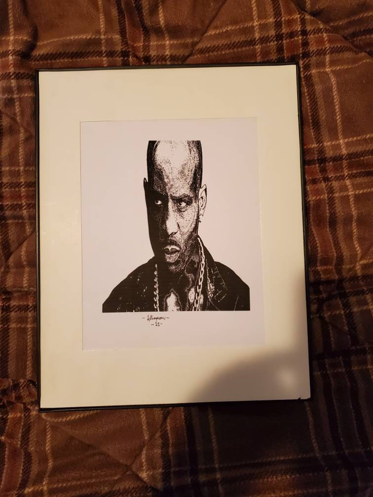 DMX Tribute Drawing 10x14 - Etsy