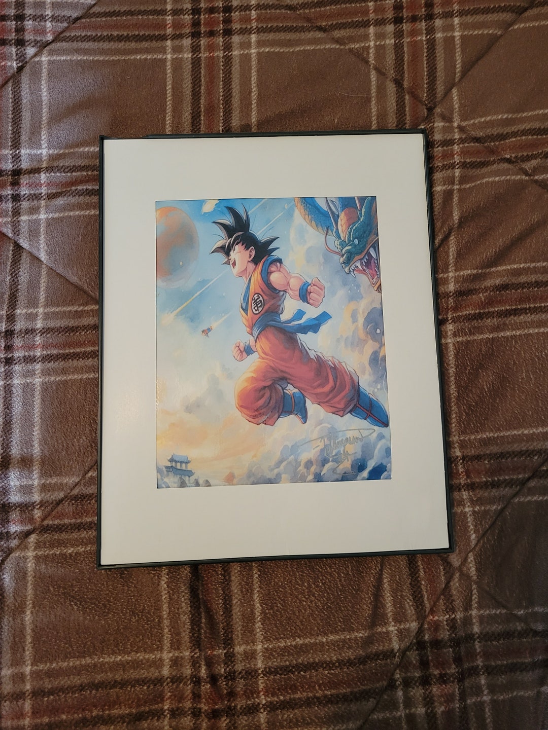 Flying Goku Drawing - Etsy