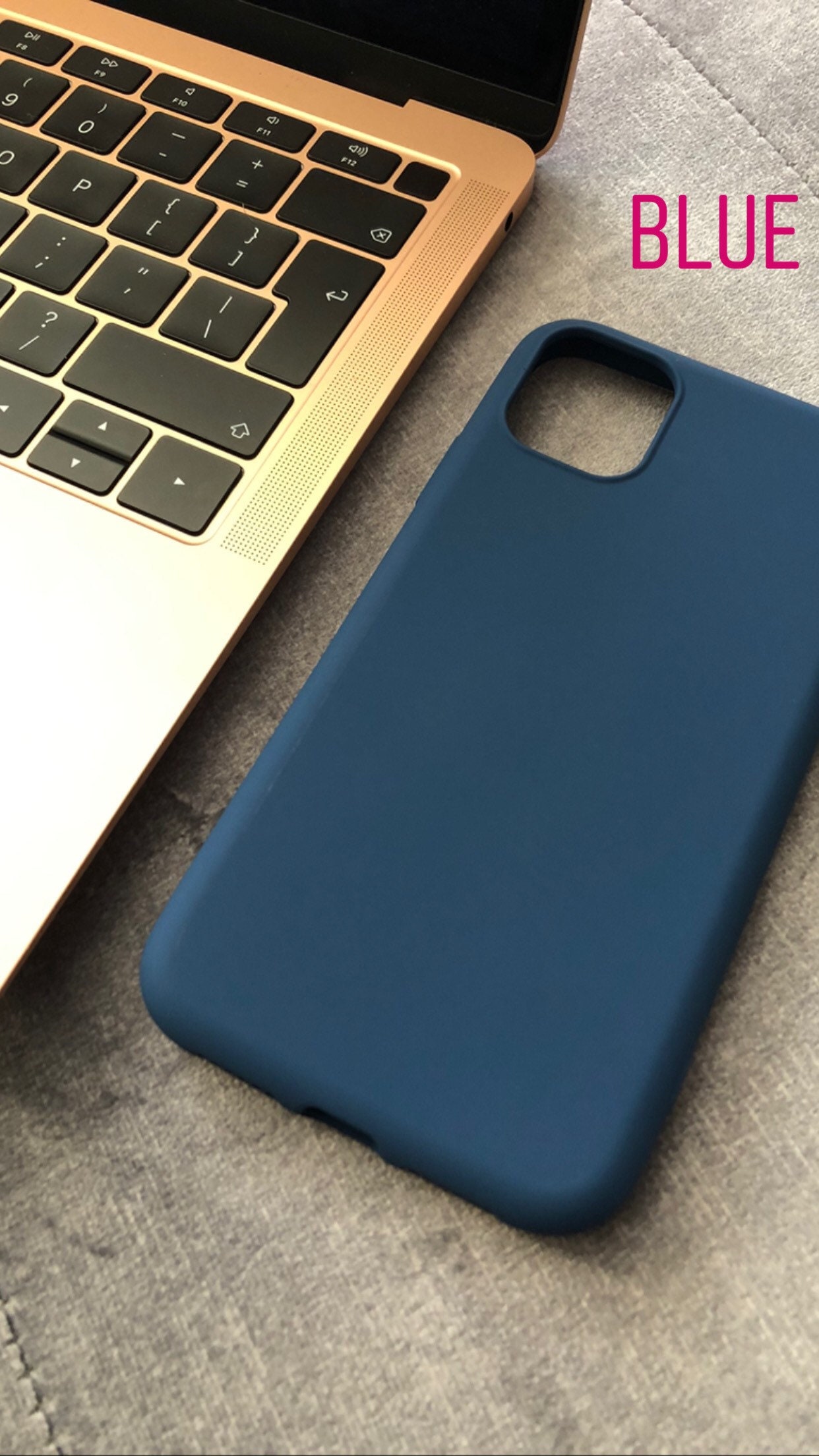 Pastel Coloured Matte Iphone Case Phone Case Shockproof - Etsy UK