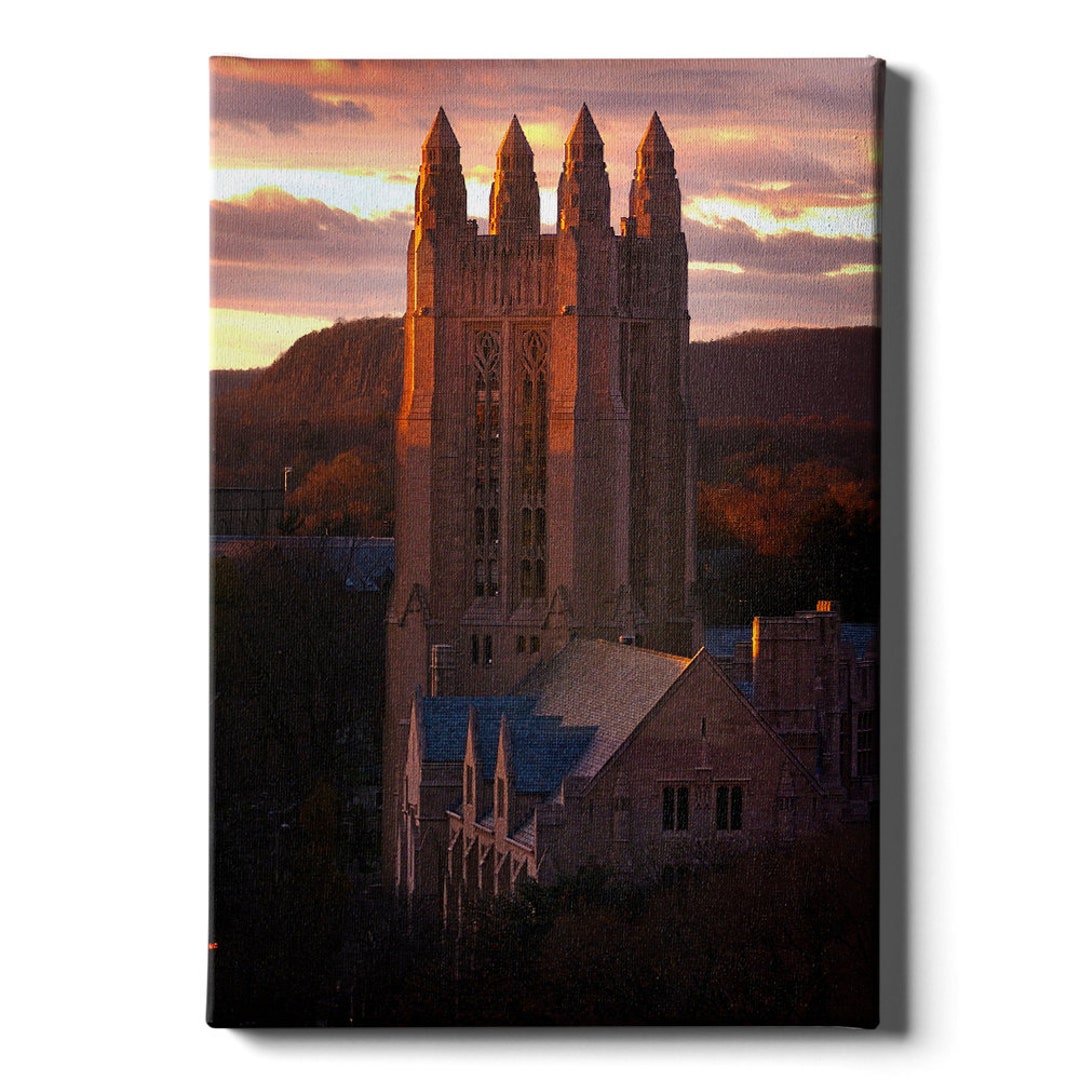 Yale University Canvas Wall Art | Sheffield-sterling Strathcona Hall - Etsy