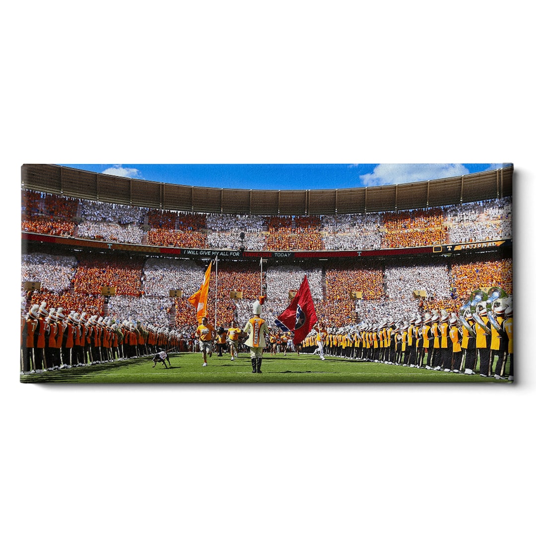 Tennessee Volunteers | Checkerboard Thru the T Panoramic | Vols ...