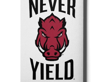 Arkansas Razorback Print - Etsy