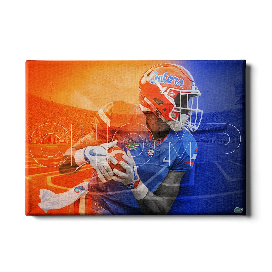 Florida Gators Football Canvas Wall Art | the Swamp - Etsy