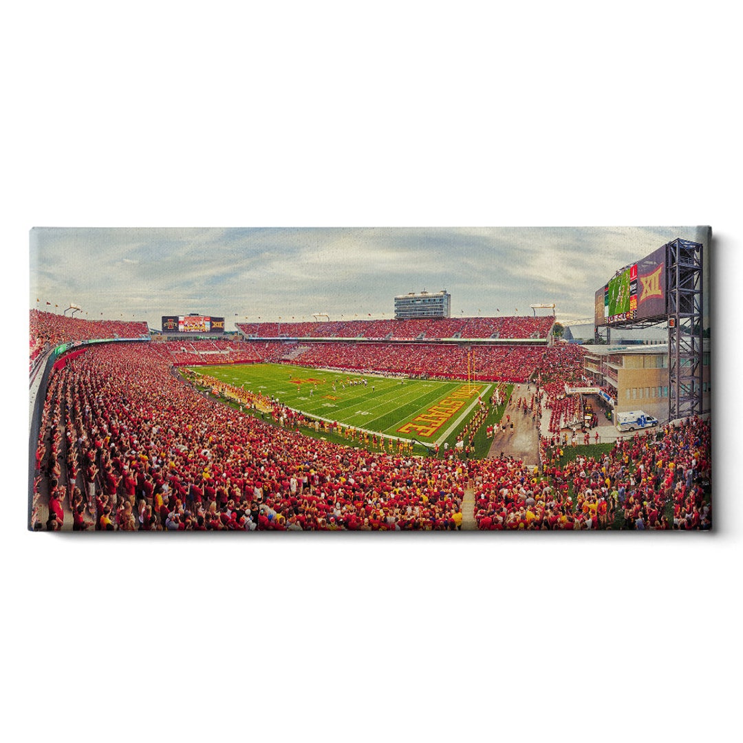 Iowa State Cyclones | Jack Trice Stadium Panoramic | ISU Football ...