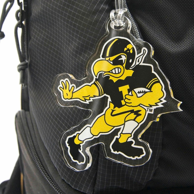 Iowa Hawkeyes Vintage Herky Mascot University of Iowa - Etsy