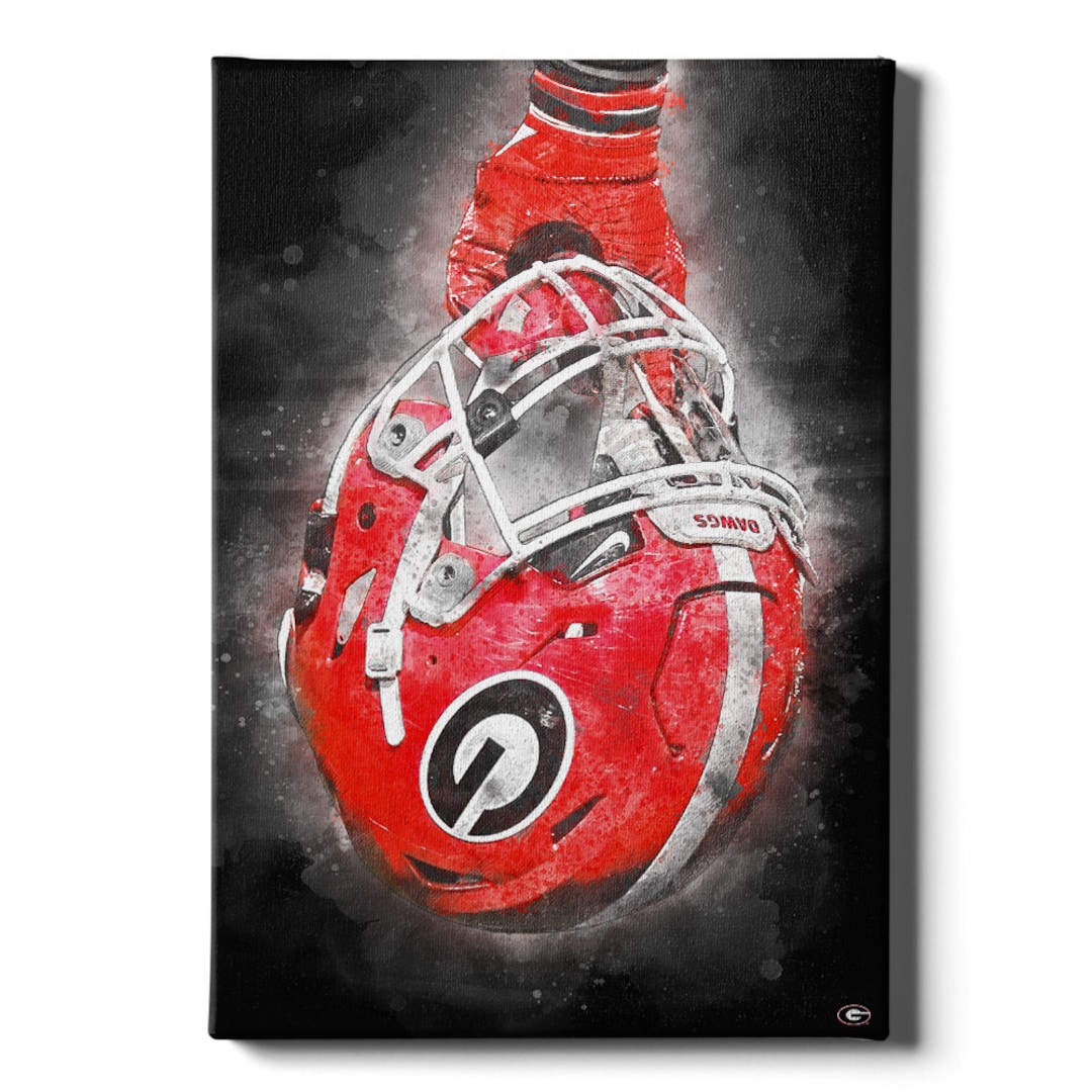 Georgia Bulldogs | Battle Ready Dawgs | Georgia Football | Canvas Wall ...