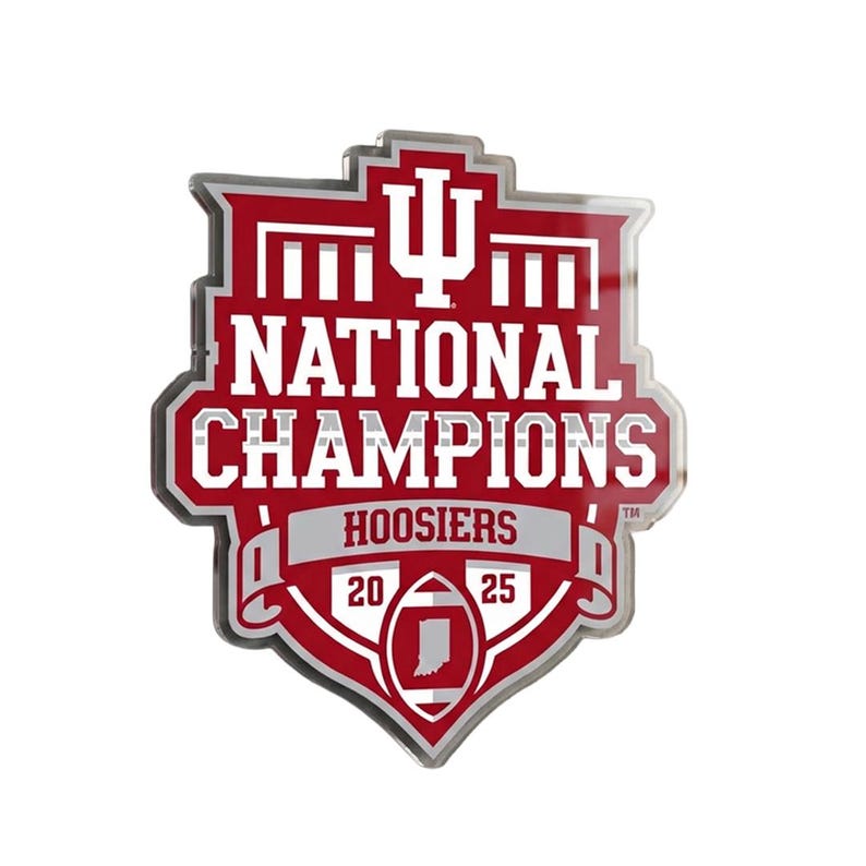 Indiana Hoosiers National Championship Logo Wall Art | National ...