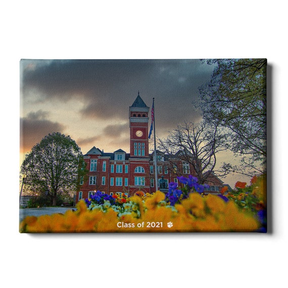 Clemson University Class of 2021 Main Sunset Clemson | Etsy