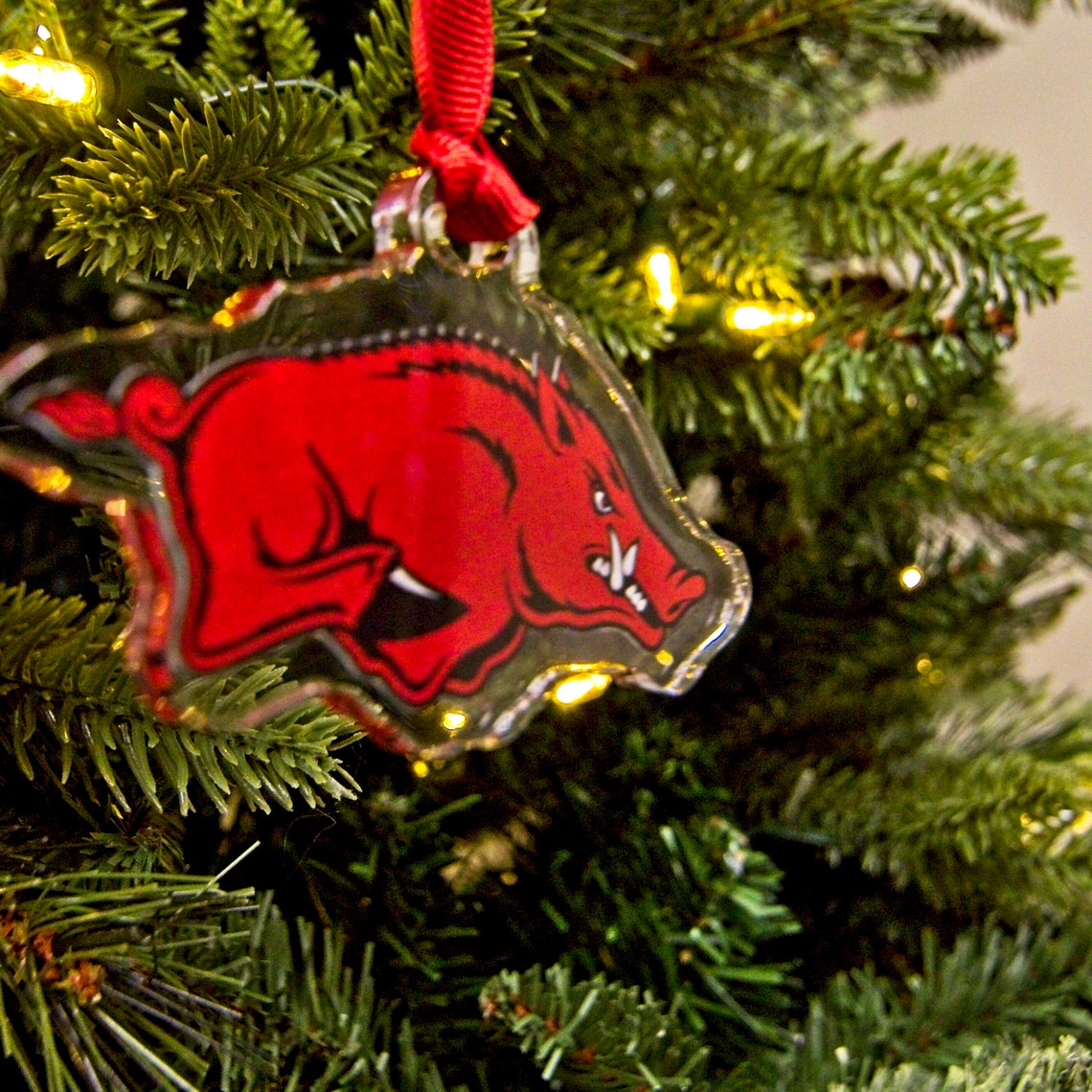 Arkansas Razorbacks Ornament | Razorback | Bag Tag | Luggage Tag ...
