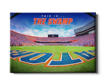 The Swamp Florida Gators Gator Football Ben Hill Griffin | Etsy