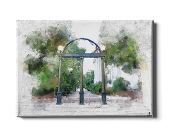 Uga Arch Painting - Etsy
